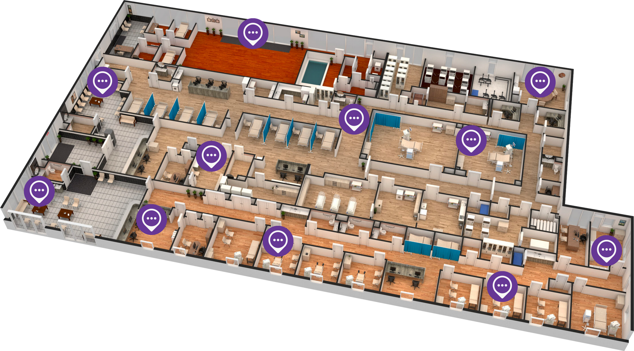 Duress Indoor Beacon - Real-time indoor positioning