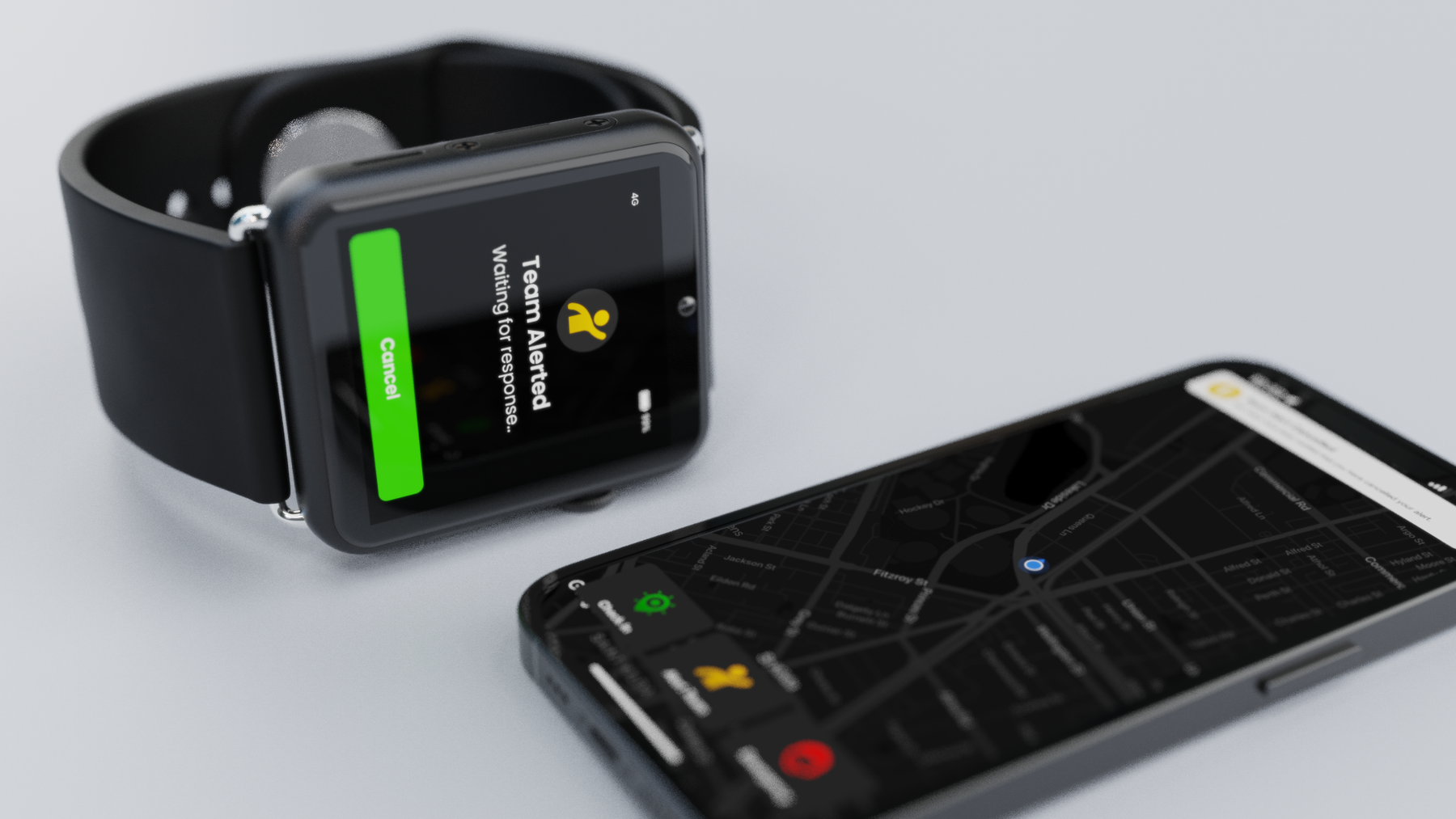 Duress Falcon - Discreet safety device with duress alarm