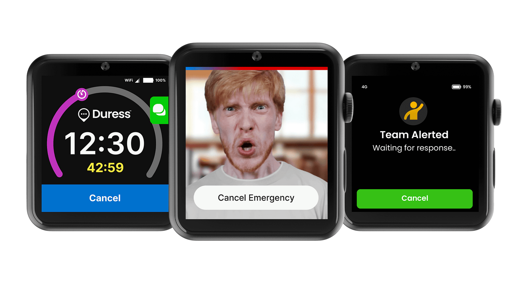 Duress Falcon - Discreet safety device with duress alarm